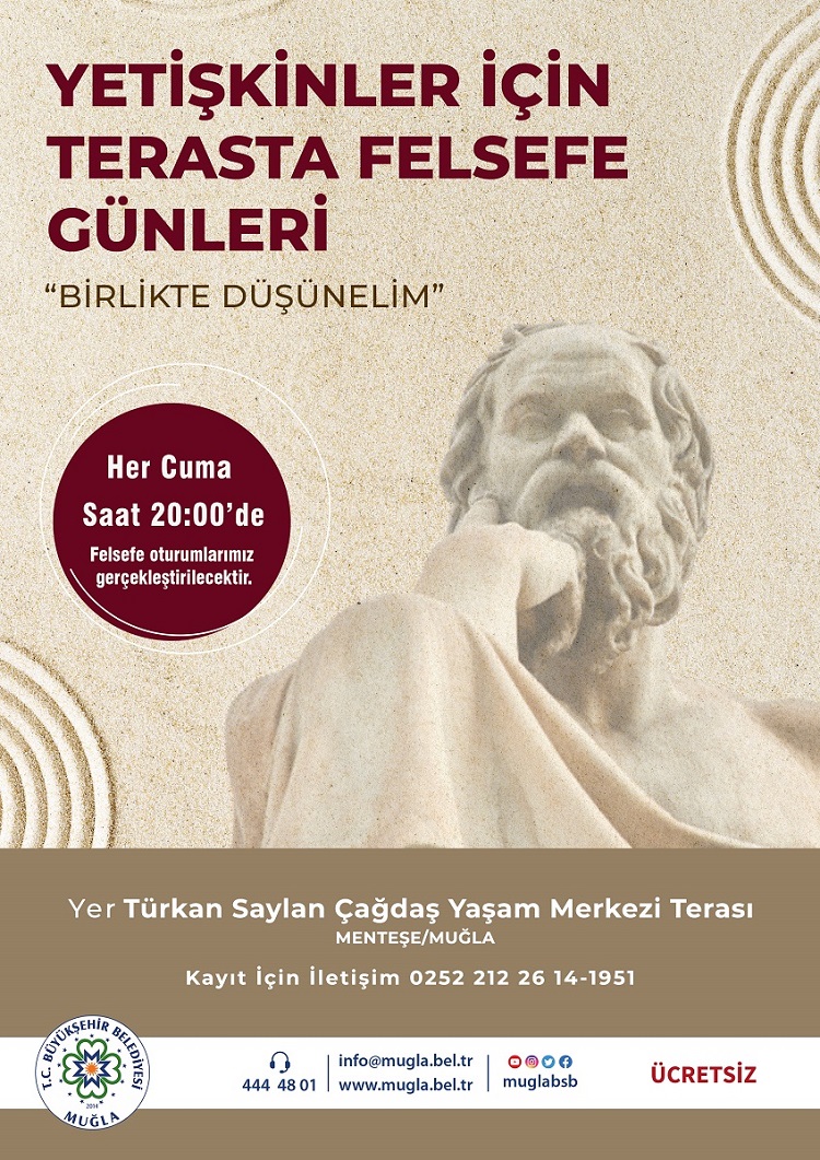 Yetişkinler İçin Terasta Felsefe Günleri Yetişkinler İçin Terasta Felsefe Günleri
